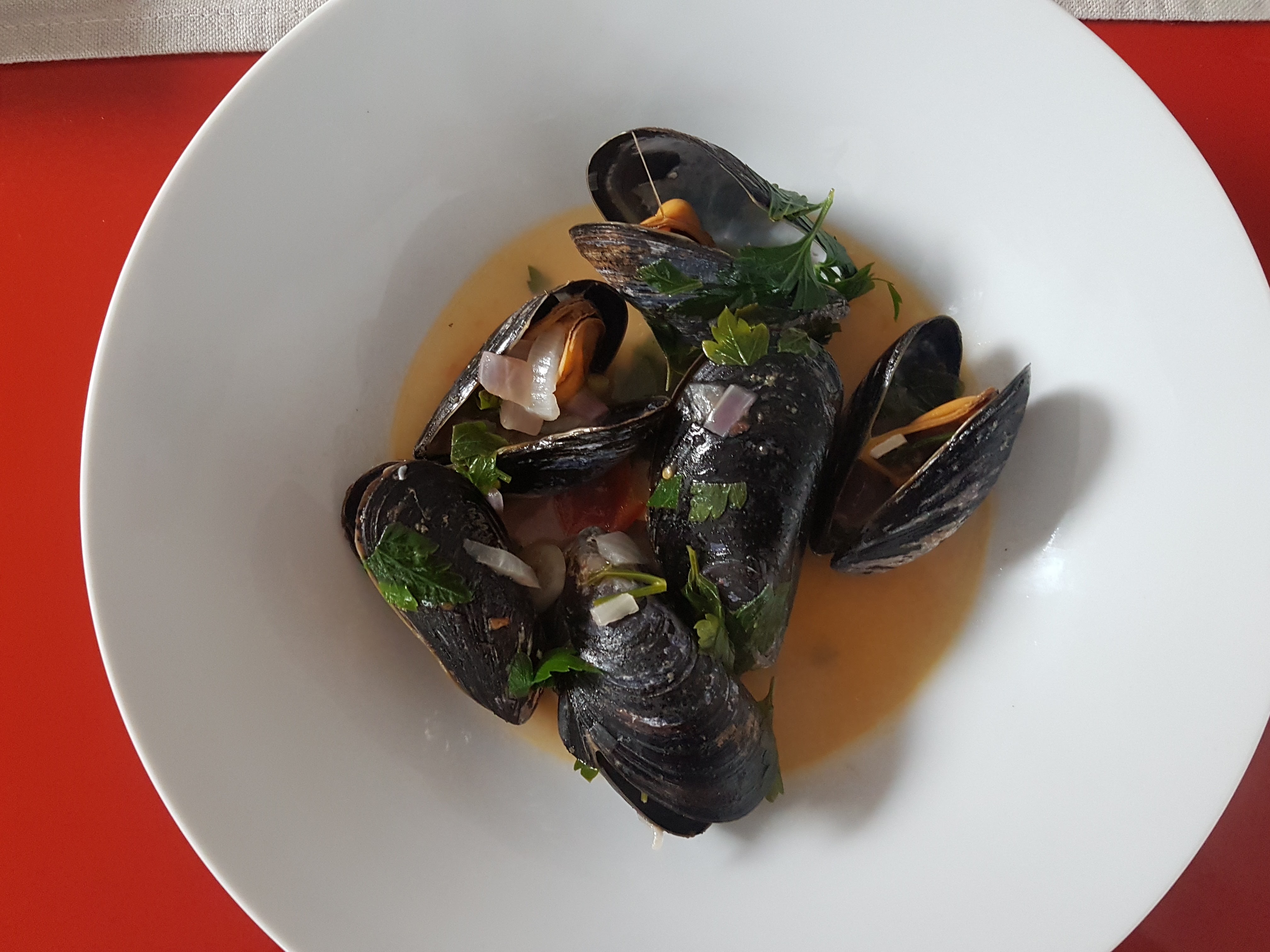 Recept: slávky na bílém víně